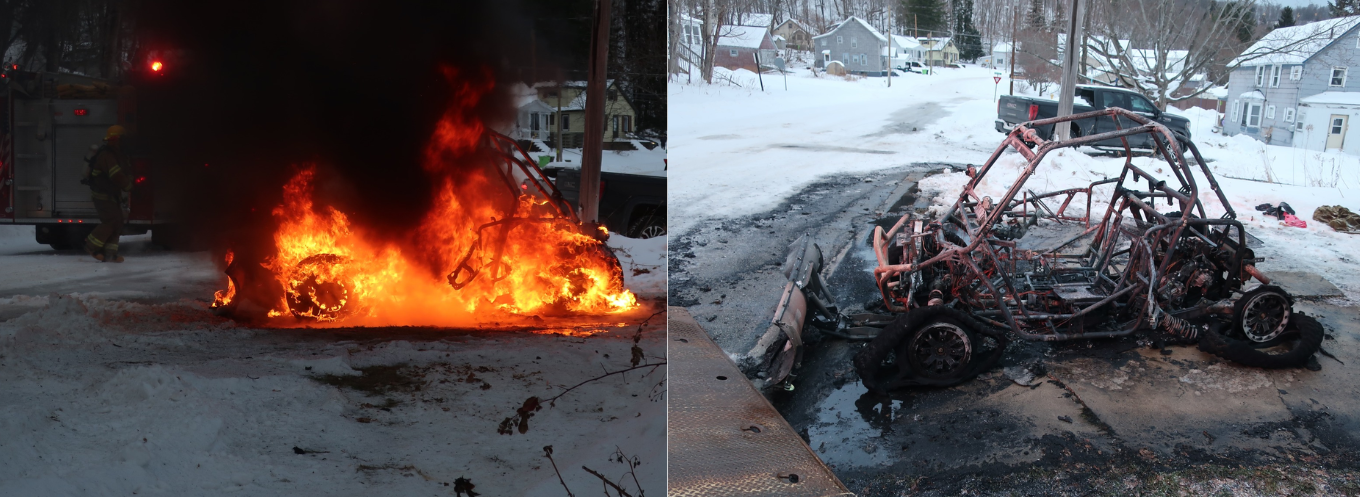 Breaking News: Side-by-side fire contained on Chestnut Street; resident ...